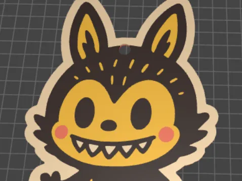 LabubuKeychain by Izzami MakerWorld: Download Free 3D Models