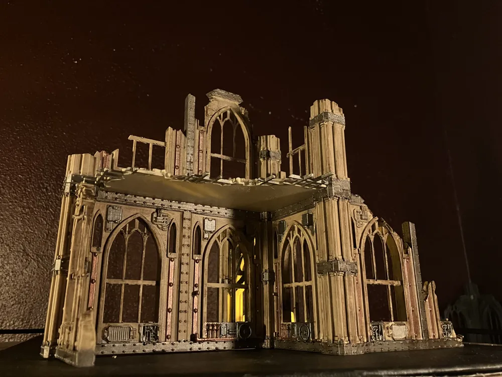 Wargame Terrain Imperial Building Ruin One by Wernstrom Designs ...