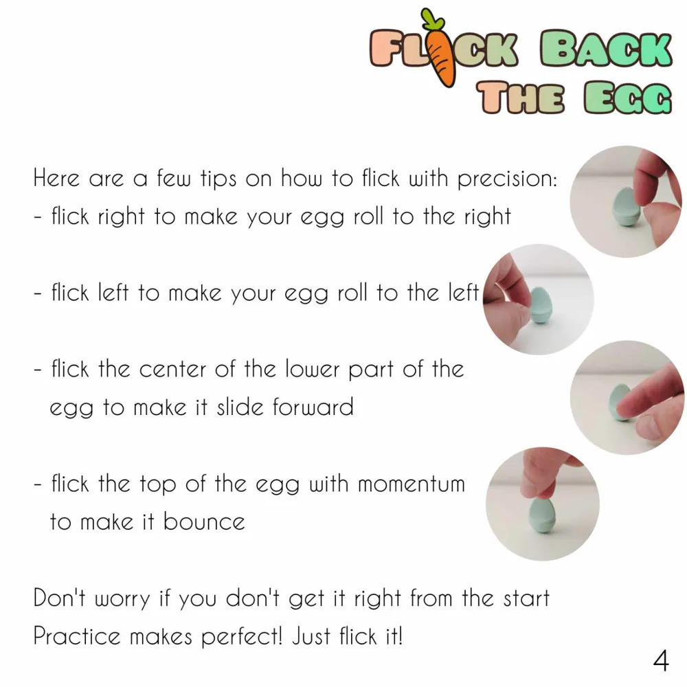 [Game] Flick Back The Egg by DorAndy - MakerWorld