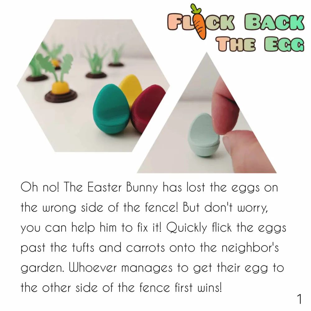 [Game] Flick Back The Egg by DorAndy - MakerWorld