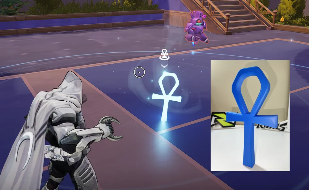 Moon Knight Ankh - Marvel Rivals - Free 3D Print Model - MakerWorld
