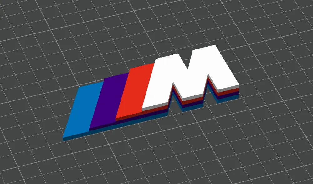 BMW M Motorsport Logo by sameenibne MakerWorld: Download Free 3D Models