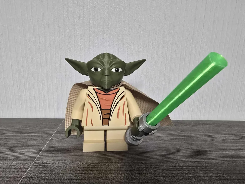 Yoda * 500% ~15cm - Free 3D Print Model - MakerWorld