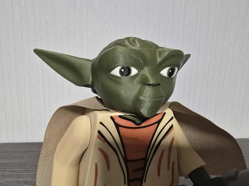 Yoda * 500% ~15cm - Free 3D Print Model - MakerWorld