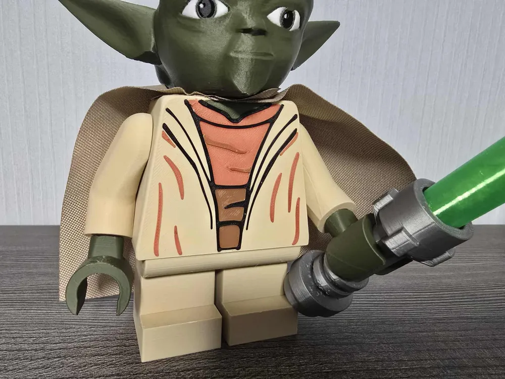 Yoda * 500% ~15cm - Free 3D Print Model - MakerWorld