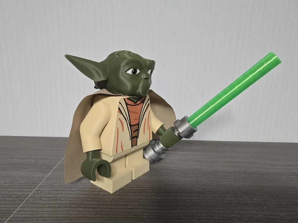 Yoda * 500% ~15cm - Free 3D Print Model - MakerWorld
