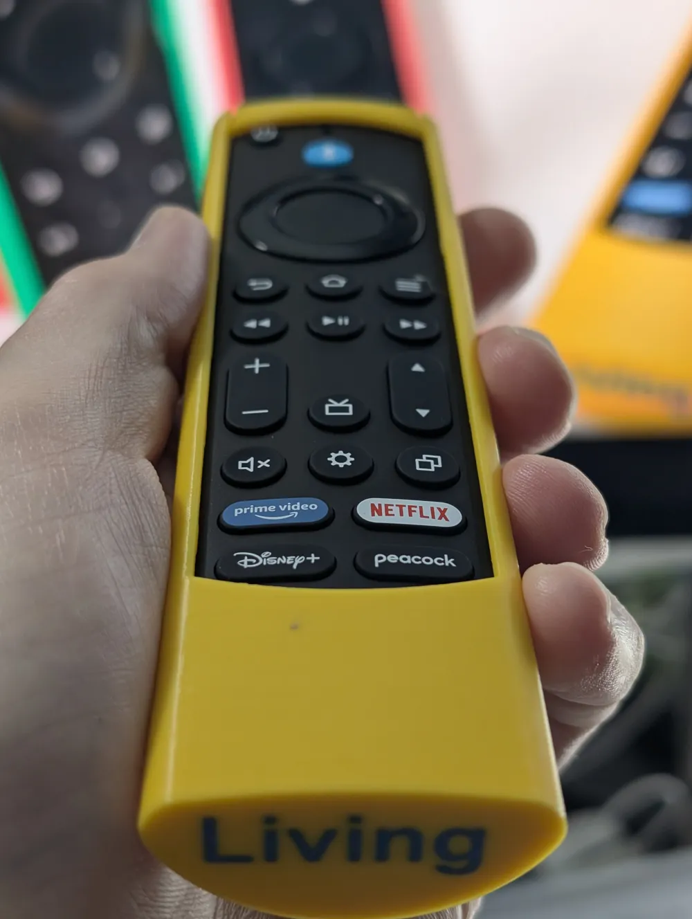 Fire TV Stick Voice Remote Cover with TPU Grip by ZeroPrint MakerWorld ...