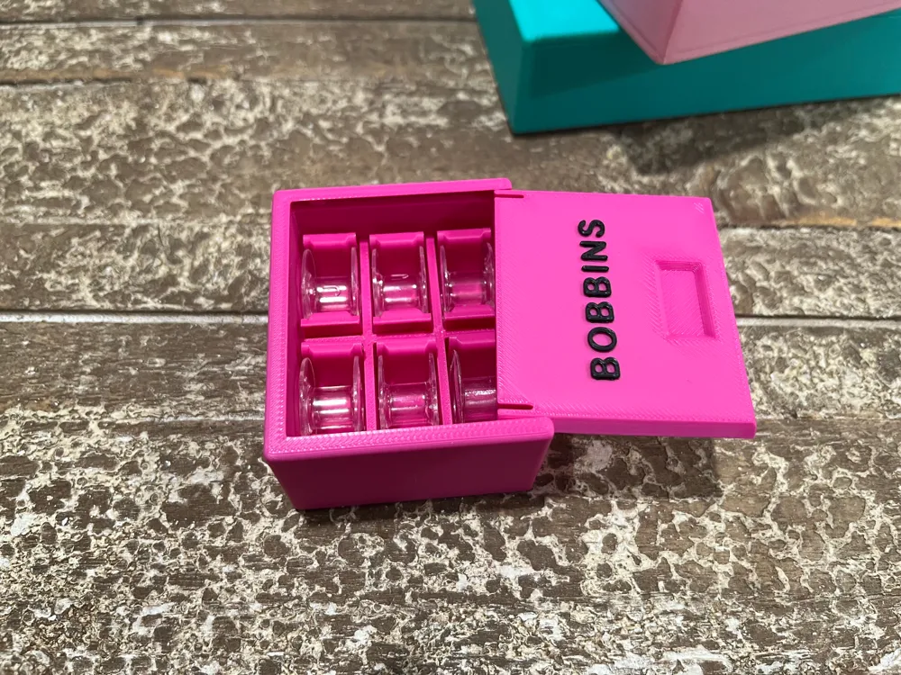 Bobbin Boxes - Class 15 - Common Sewing machine bobbin by DebClutter ...