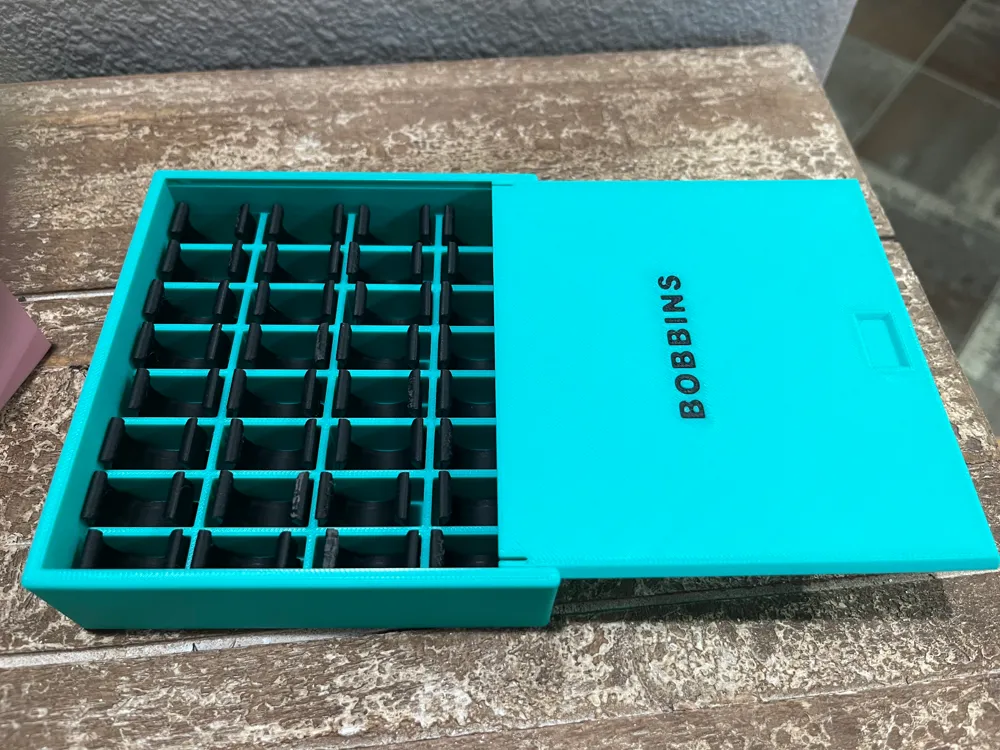 Bobbin Boxes - Class 15 - Common Sewing machine bobbin by DebClutter ...