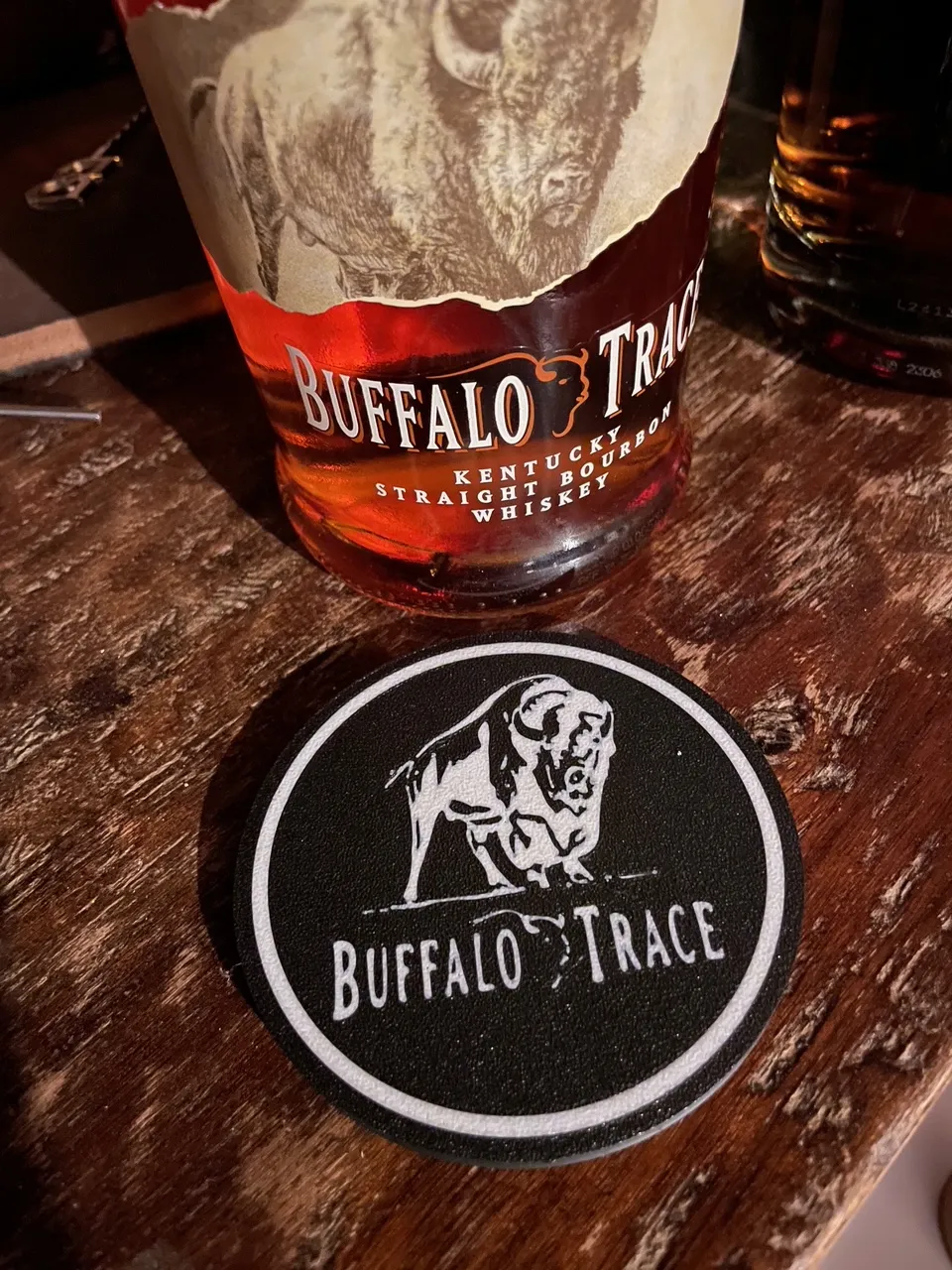Buffalo Trace Coasters With Holder By E Rod312 Makerworld