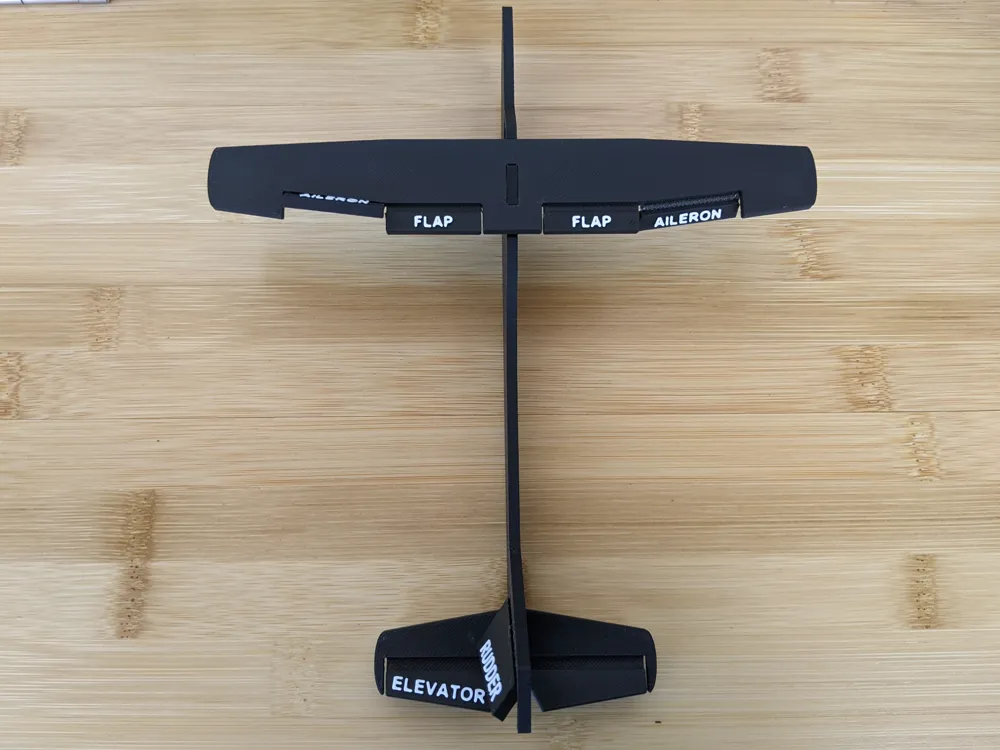 Instructional High Wing Airplane-Labeled & Posable - Free 3D Print ...