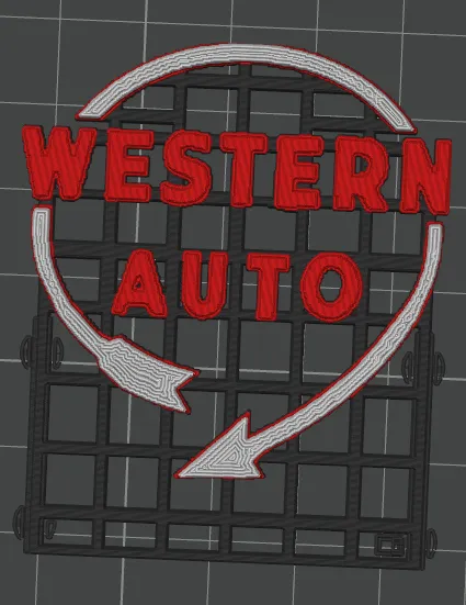 Western Auto Sign by Cheddar - MakerWorld