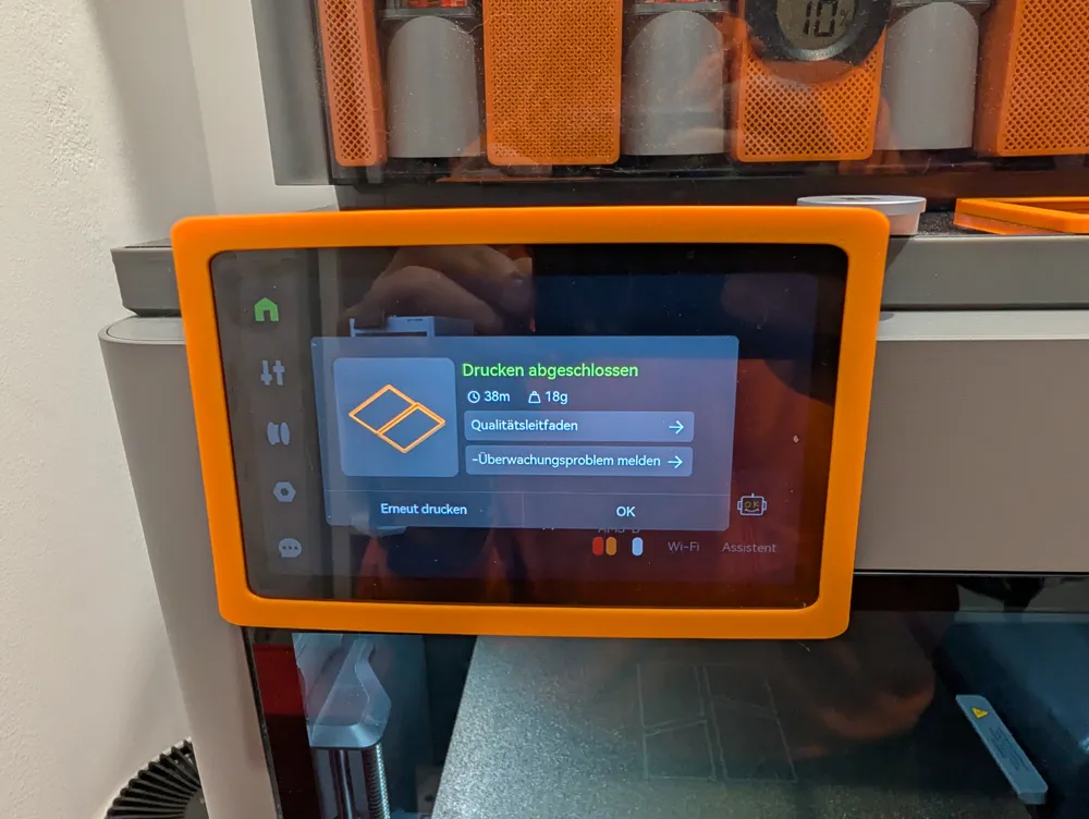 P2S Displayrahmen / Blende – Kostenloses 3D-Druckmodell – MakerWorld