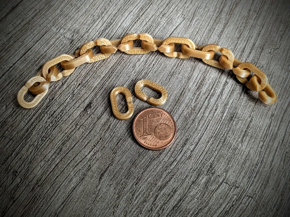 Very small chain link by Bruzl MakerWorld: Download Free 3D Models