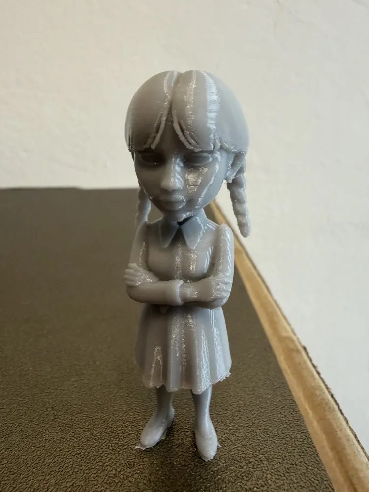 Wednesday Addams - Free 3D Print Model - MakerWorld