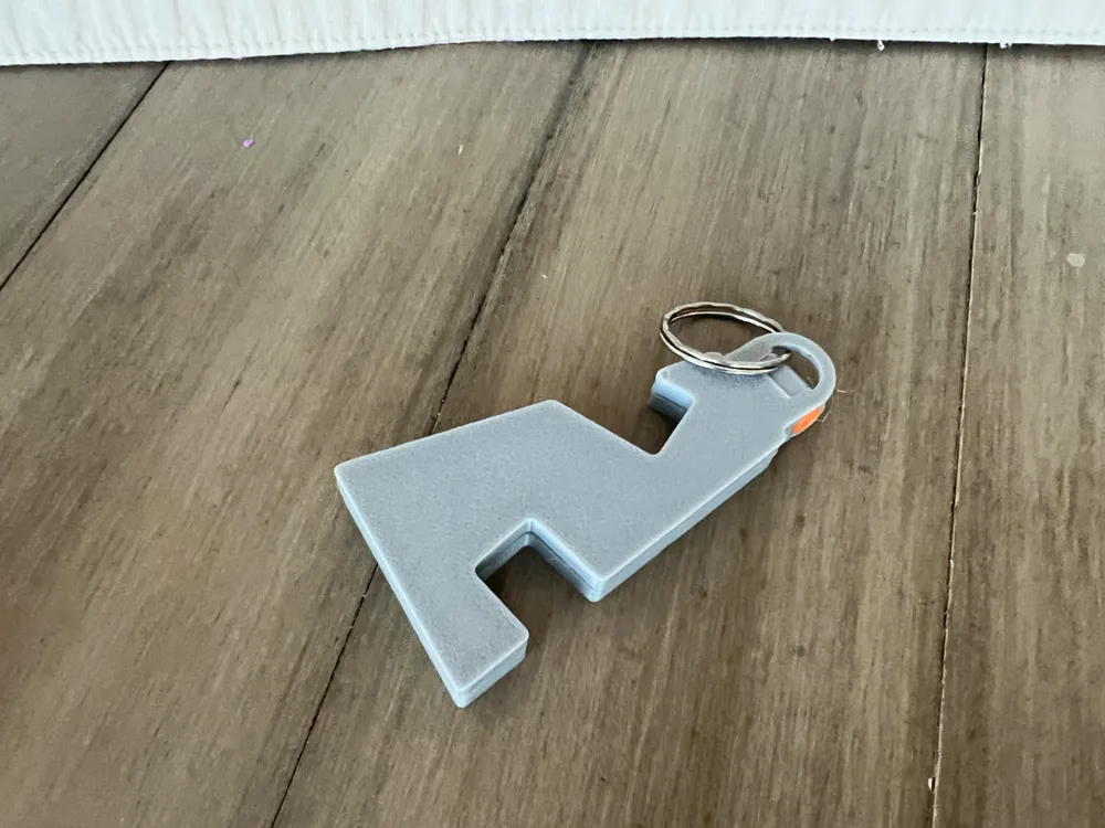 Foldable Keychain Phone Stand by Desert Tech Corner - MakerWorld