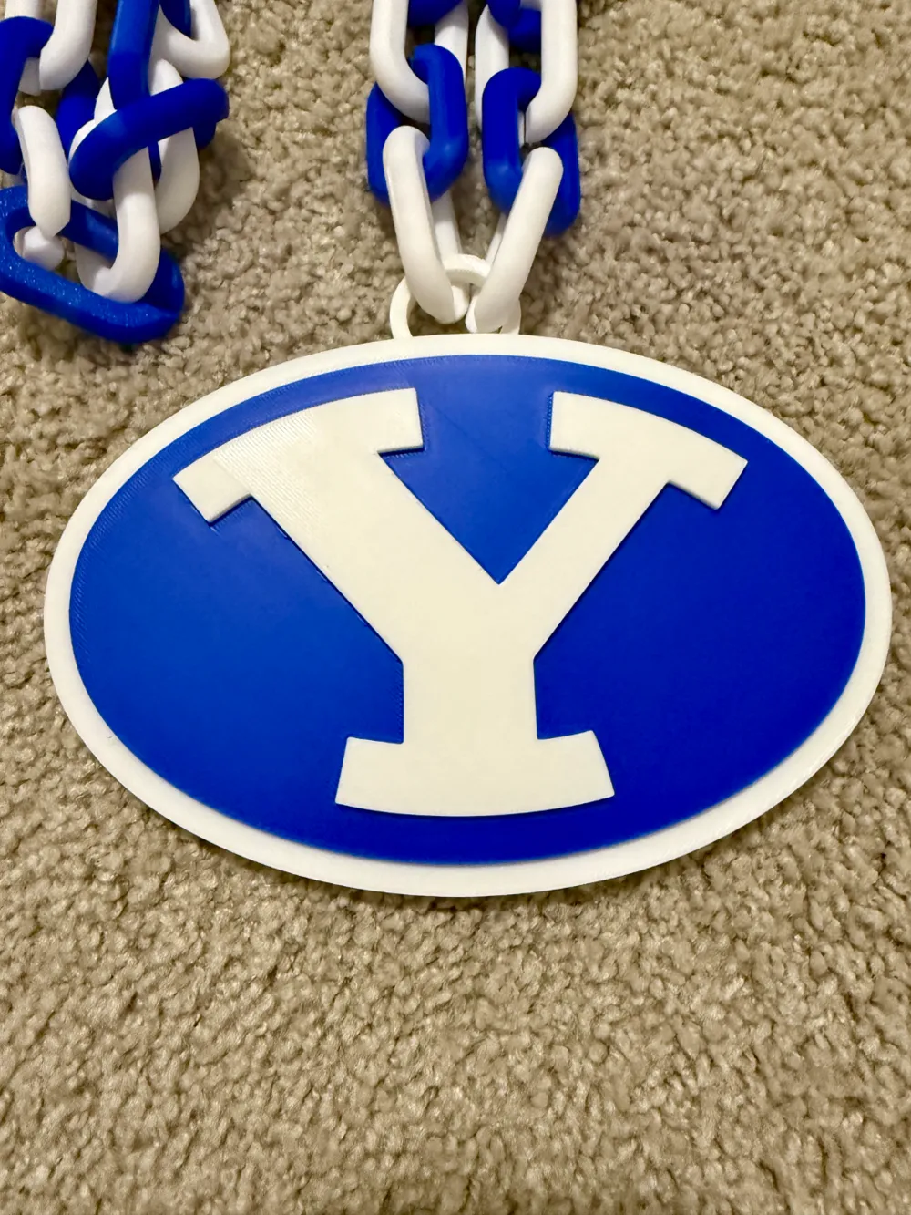 BYU logo chain by CTK 3D Printing MakerWorld: Download Free 3D Models