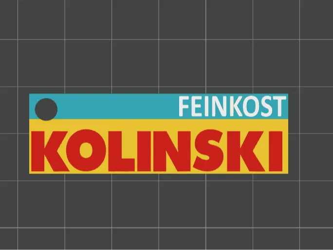 The Discount Stores - Feinkost Kolinski - Keychain by N1co_93 - MakerWorld