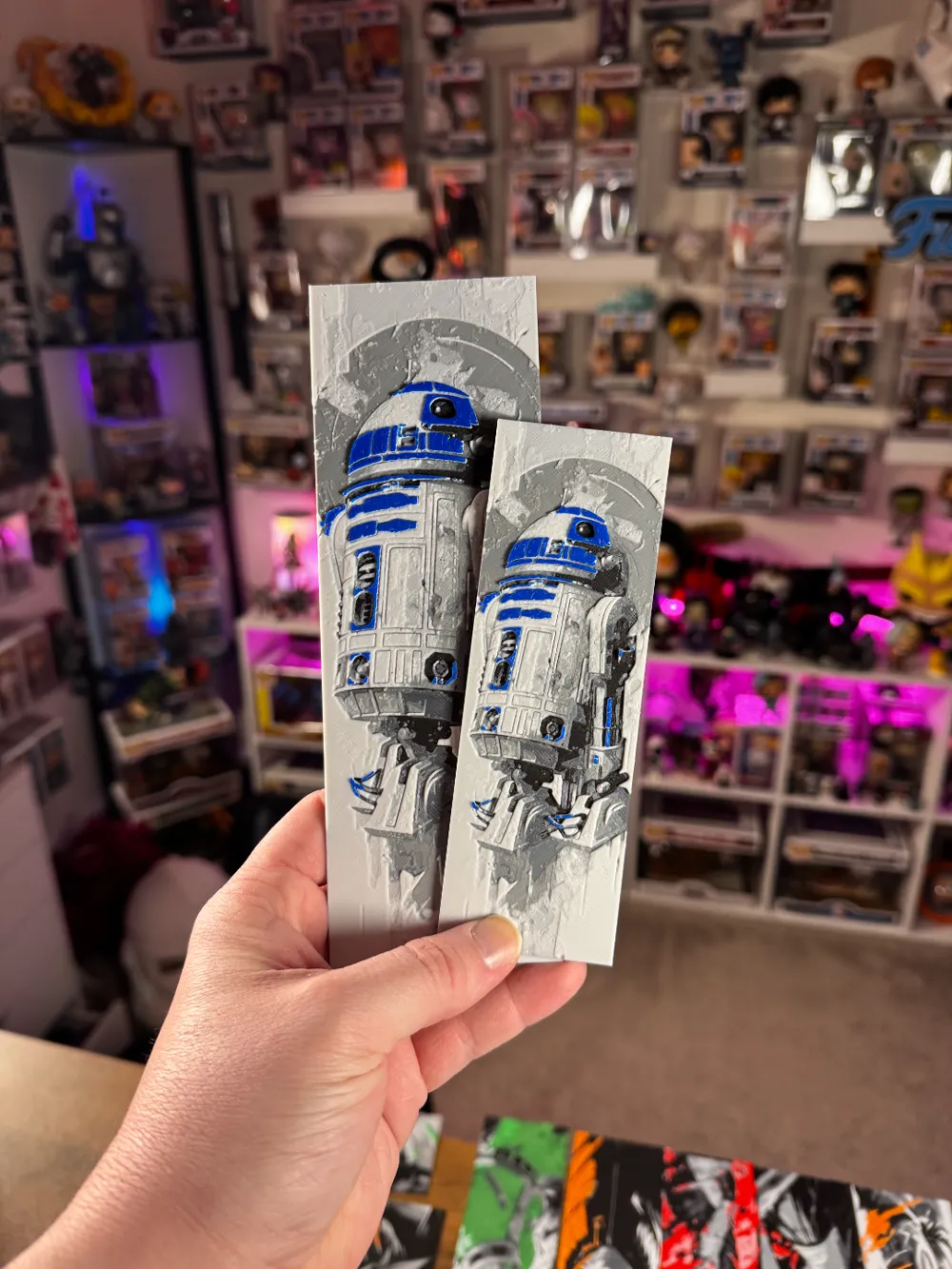 R2D2 Hueforge Bookmark by rotciv157 - MakerWorld