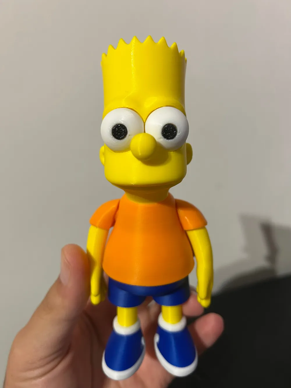 Bart simpson - Articulated toy - no AMS - Free 3D Print Model - MakerWorld