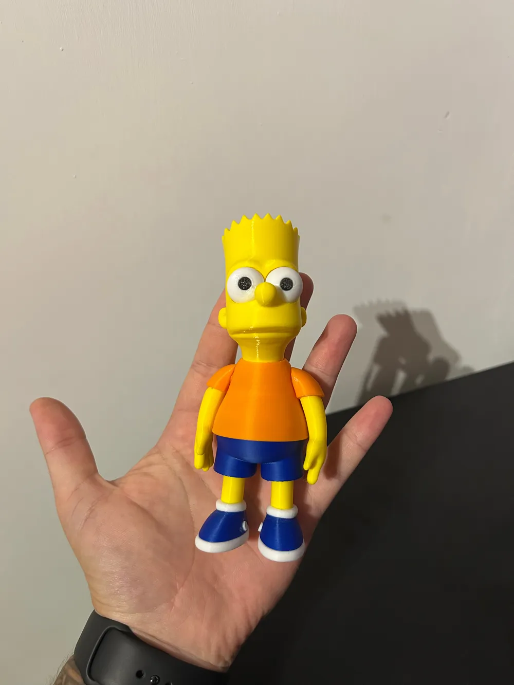 Bart simpson - Articulated toy - no AMS - Free 3D Print Model - MakerWorld