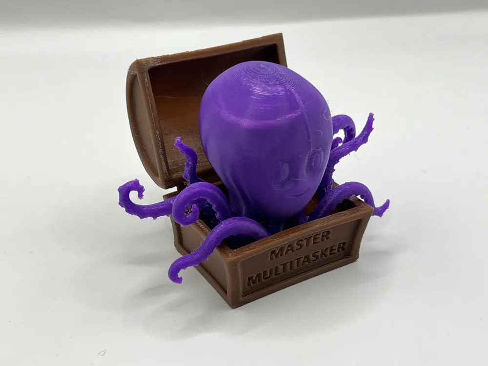 Octopus Desk Buddy - Master Multitasker by 3D Theory - MakerWorld