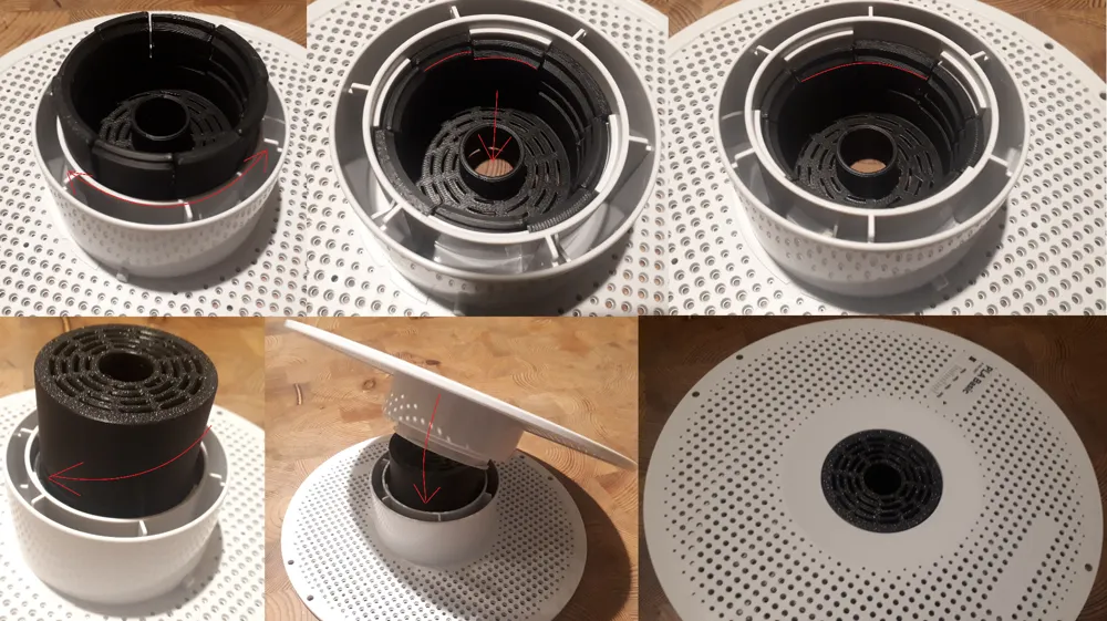 Bambu Reusable Spool Weighted Insert Solid by Kartan - MakerWorld