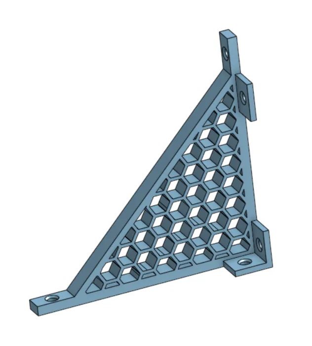 Honeycomb Shelf Brackets by RB Design - MakerWorld