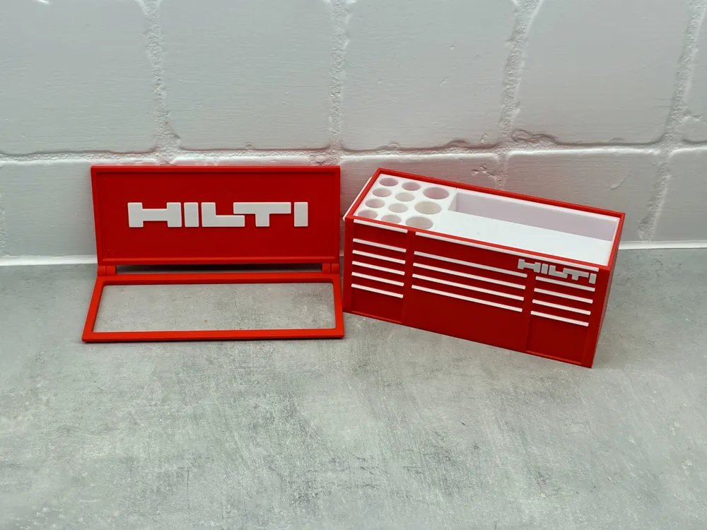 HILTI tool Inspired fanart Desk Toolbox Pen holder by Mrtk1970 ...