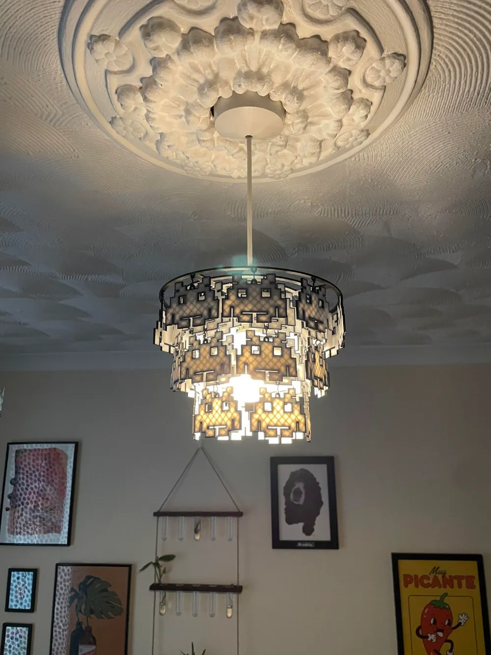 Space Invaders Light Shade by Sycamore3D - MakerWorld