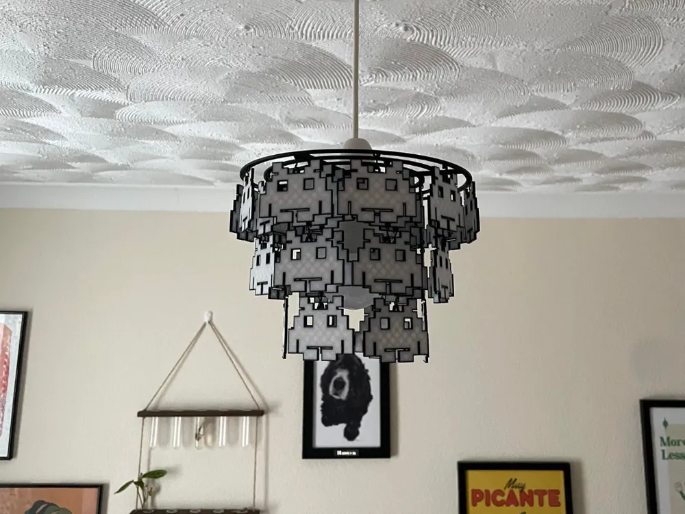 Space Invaders Light Shade by Sycamore3D - MakerWorld
