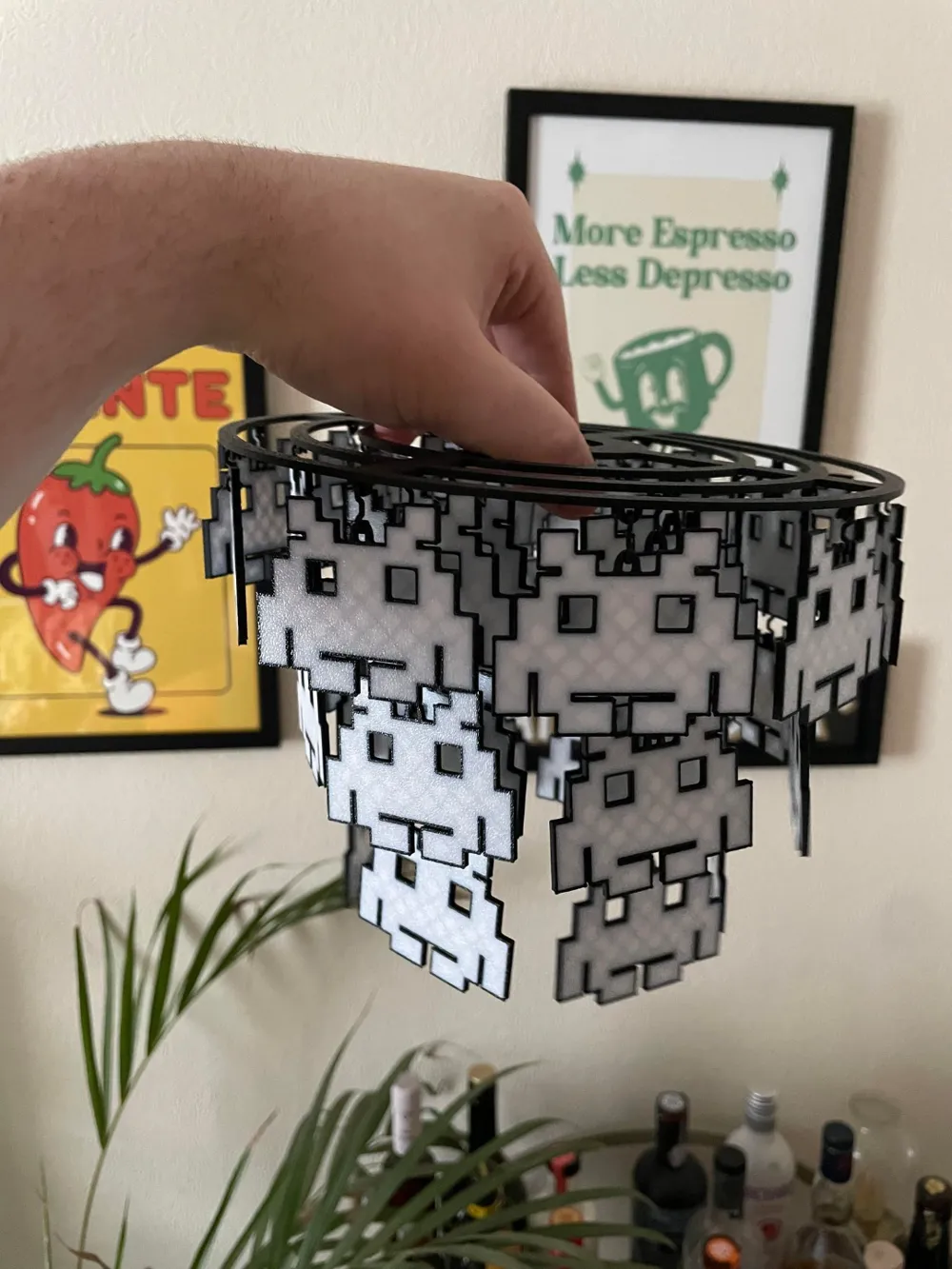 Space Invaders Light Shade by Sycamore3D - MakerWorld