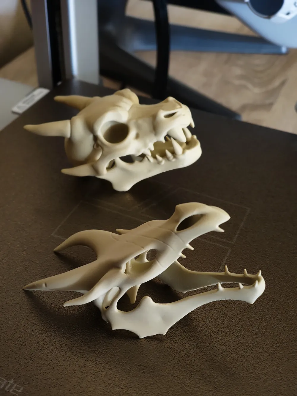 Skyrim Dragon Skull with Battle Scars Remixed by Tachyon Tamer ...