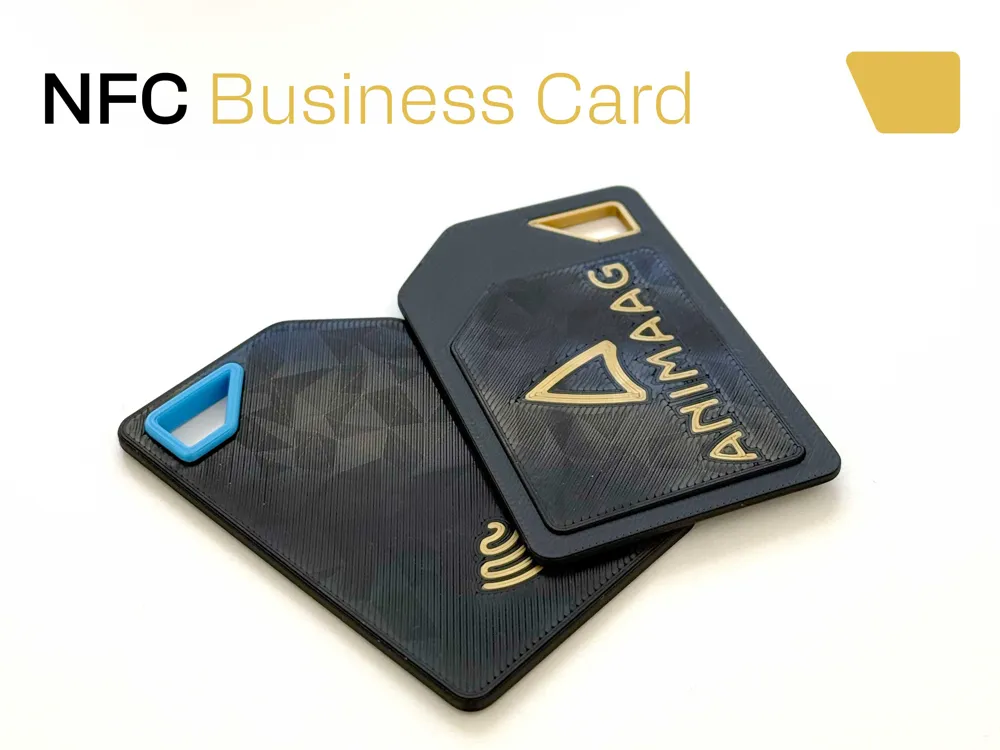 NFC Business Card Design - Free 3D Print Model - MakerWorld