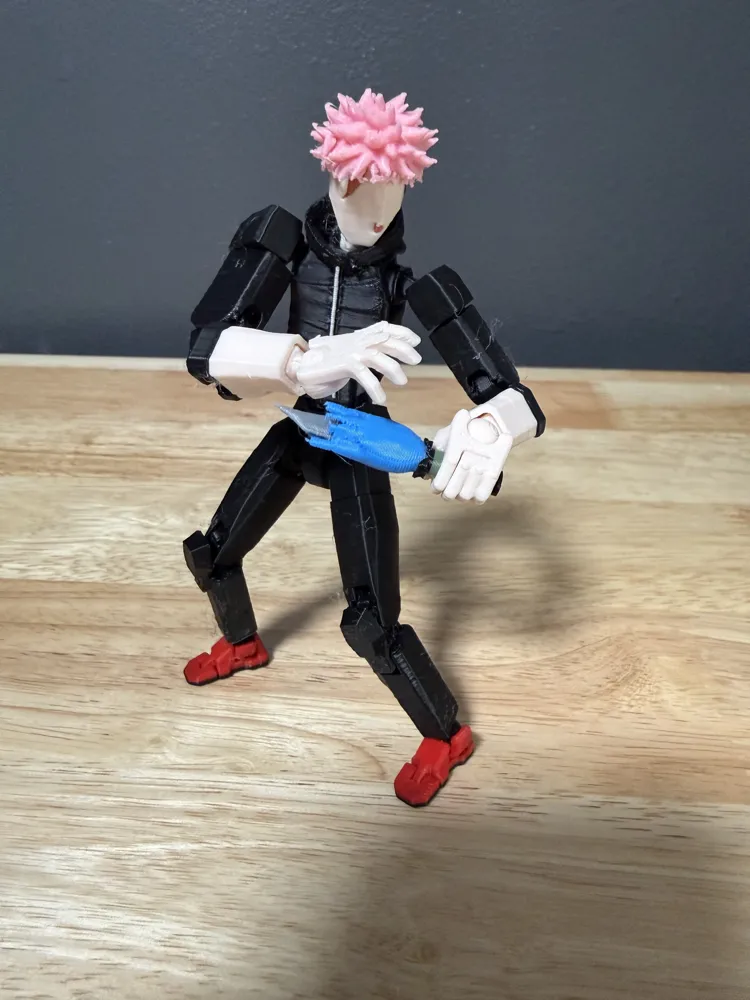 Dummy 13 Itadori Extermination Outfit (JJK) - Free 3D Print Model ...