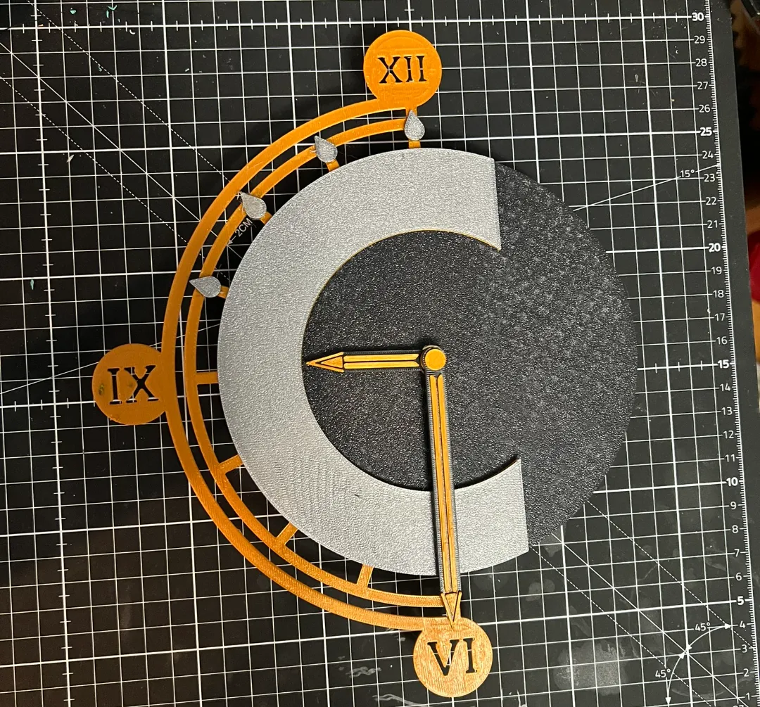 Chrono Trigger Clock - Free 3D Print Model - MakerWorld