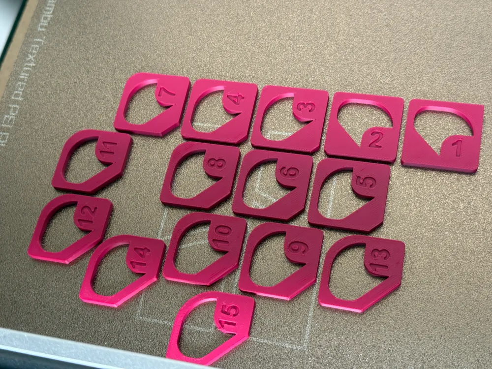 Radius Fillet and Chamfer Gauge 1–15 mm 2-Hour Version by Eternity Labs ...