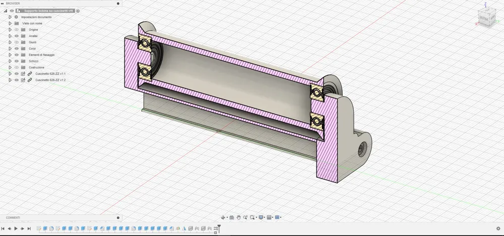 External Spool Holder X1C-P1P-P1S by marcobedendo78 - MakerWorld