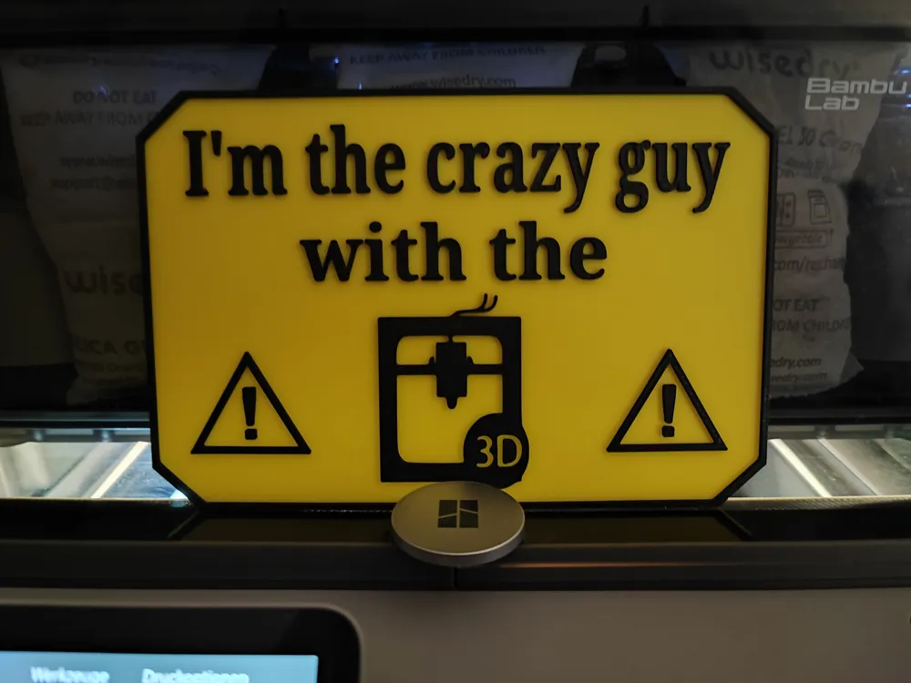 Crazy guy by JK_Designsone - MakerWorld