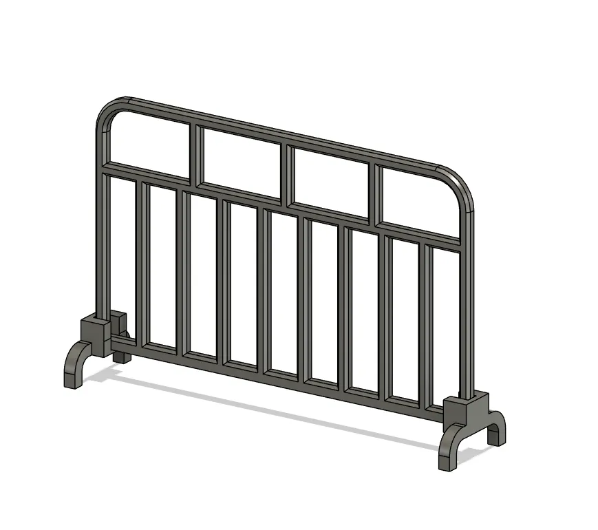 1:72铁马路障模型Iron road barrier model - 免费 3D 打印模型 - MakerWorld