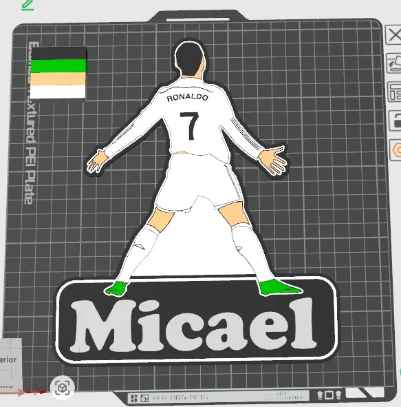 Cristiano Ronaldo Lightbox CR7 by Celso Maia MakerWorld: Download Free ...