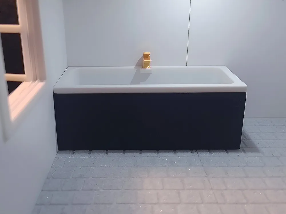 Casa de muñecas - Bañera V2 - Modelo de impresión 3D gratuito - MakerWorld