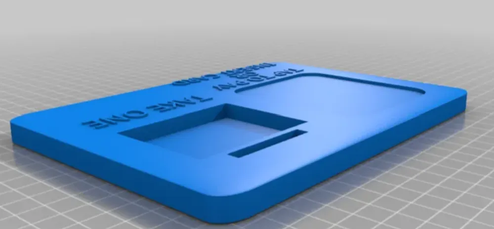 Dock for Square Reader Square Business Card Holder Remixed by ...