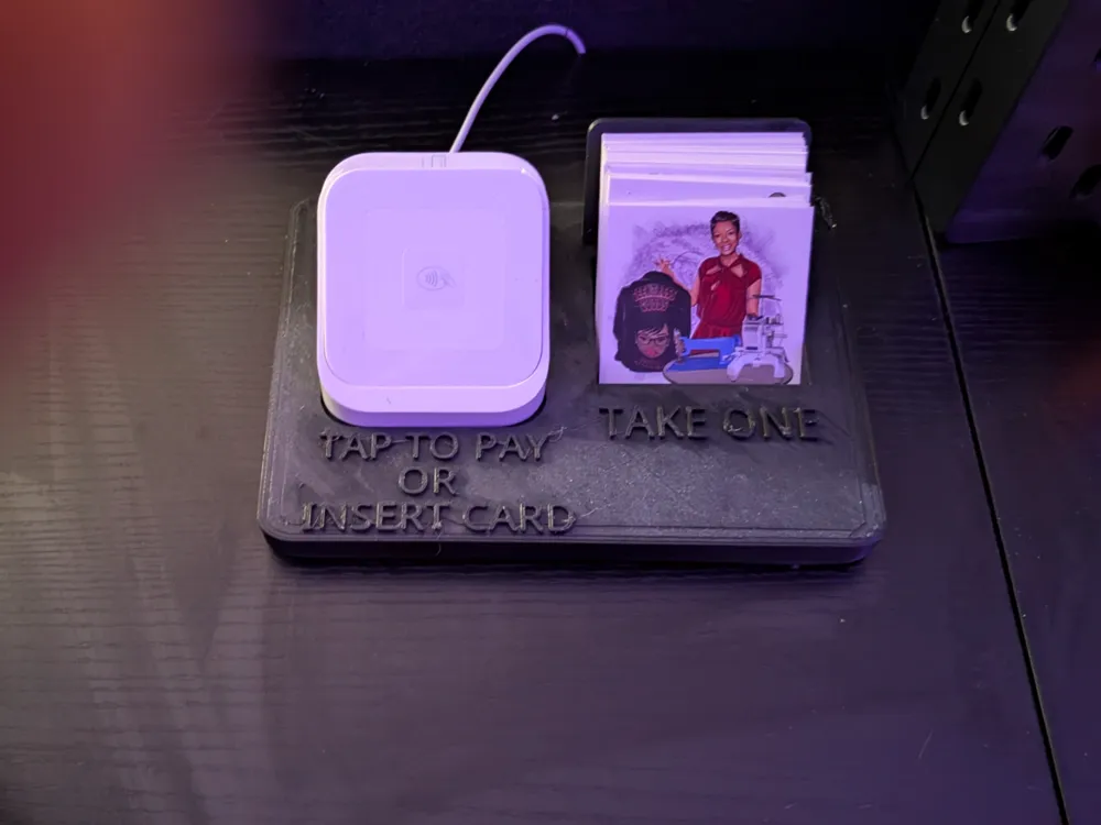 Dock for Square Reader Square Business Card Holder Remixed by ...