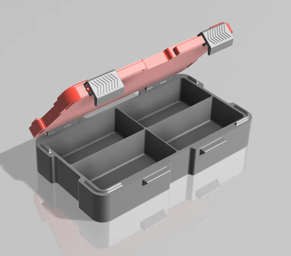 Storage Box-Stackable,Dividers,sliders, PARAMETRIC Remixed by Mike Mihai B MakerWorld: Download ...