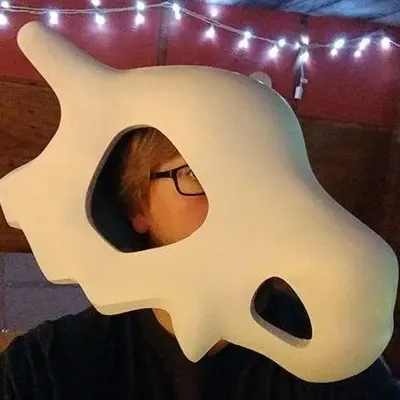 Cubone Dog and Cat Mask (Cubone from Pokémon) Remixed by SB MakerWorld ...