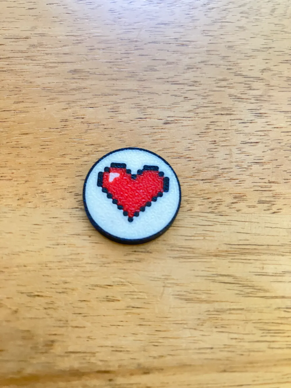 Simple Heart Coins For Your Board Game! by Killshotio - MakerWorld