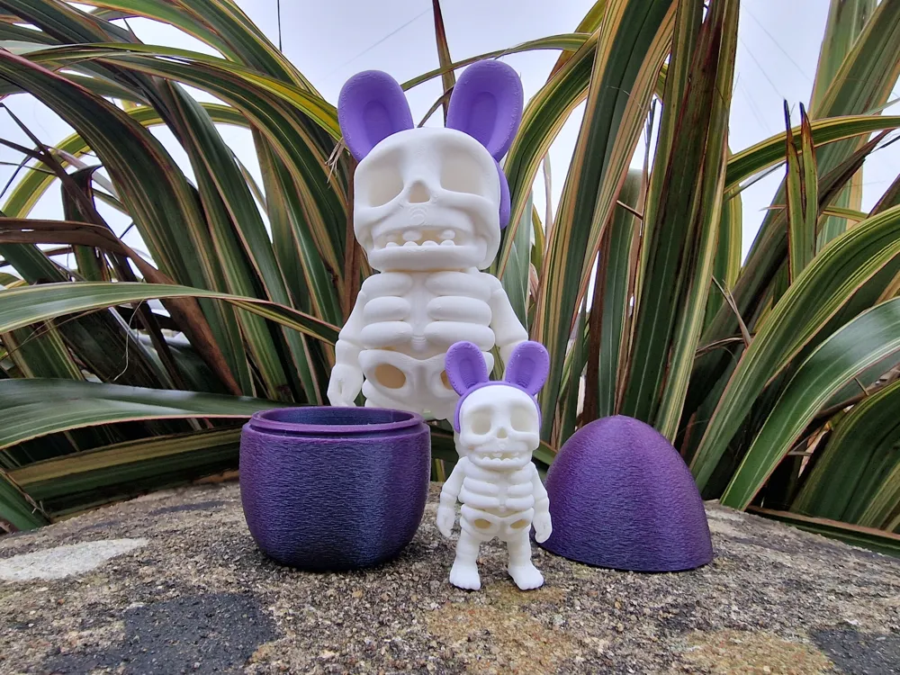 Easter Egg - Bones - For ZOU3D Easter Skeleton by 3DomSculpts ...