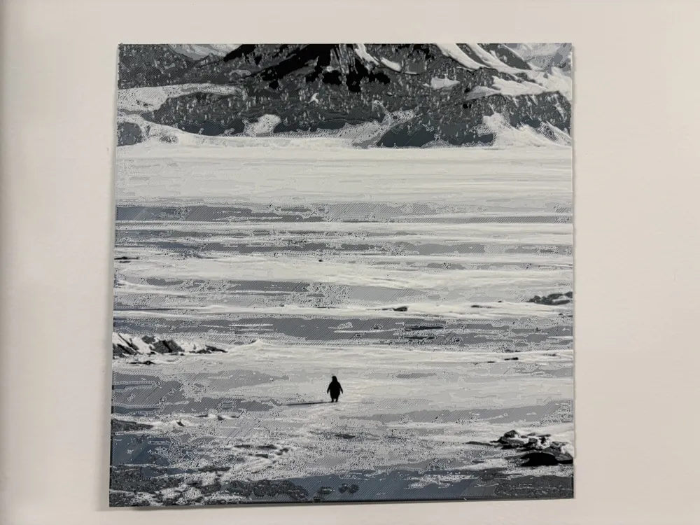 NIHILIST PENGUIN MEME - SQUARE PRINT - Free 3D Print Model - MakerWorld