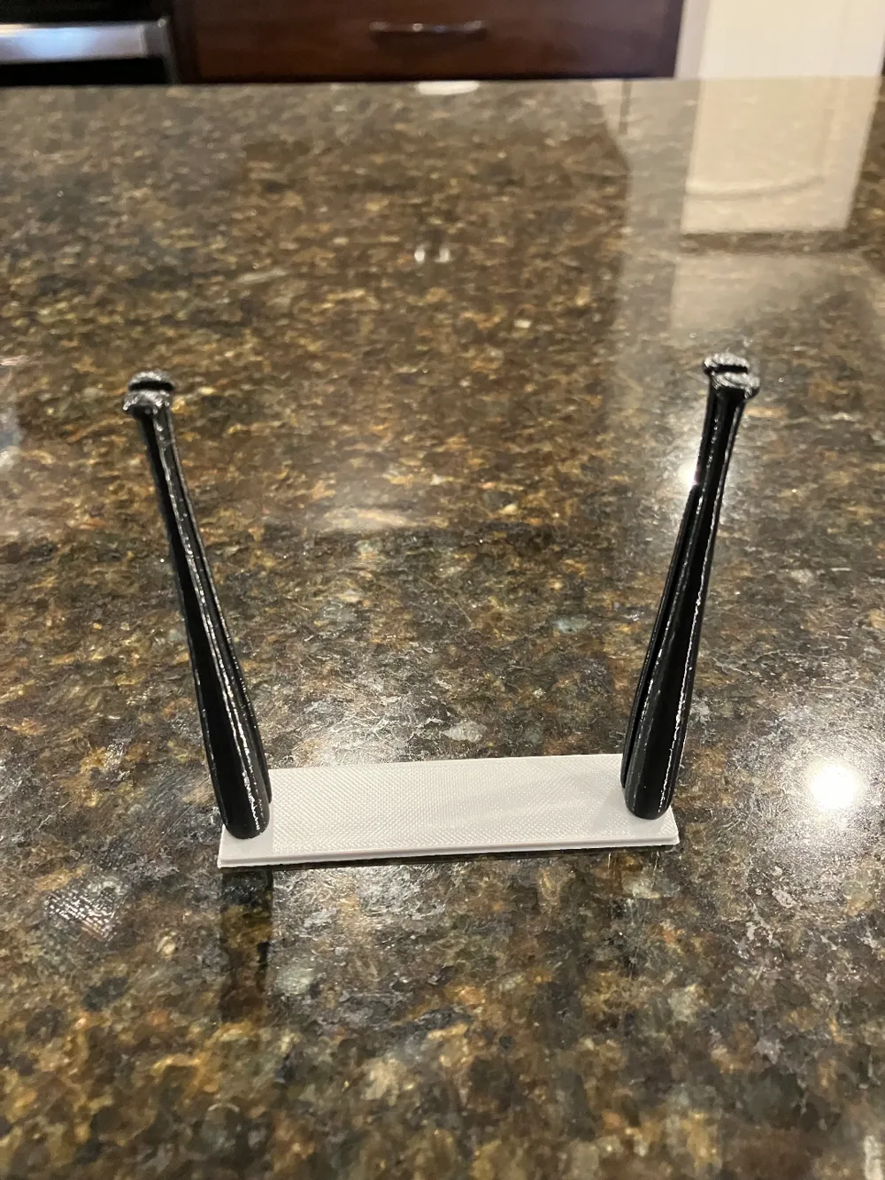 Upright Baseball Bat Card Stand by enterstandman - MakerWorld